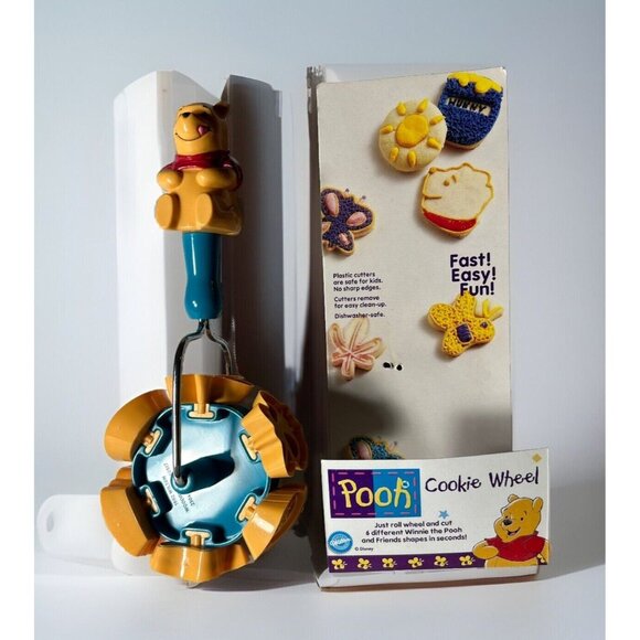 Wilton | Kitchen | Vintage Wilton Winnie The Pooh Shapes Cookie Wheel ...